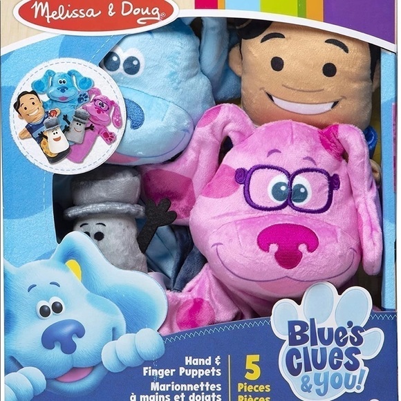Nickelodeon | Toys | Blues Clues You Hand Finger Puppets 5 ...
